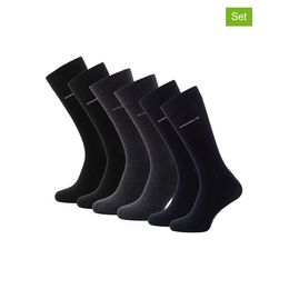 McGregor 6er-Set: Socken in Schwarz/ Anthrazit/ Dunkelblau - 49% | Gr&ouml;&szlig;e 39-42 | Herrensocken