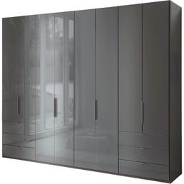 Wiemann Faltt&uuml;renschrank &raquo;Ohio, Kleiderschrank, Schrank, Garderobe, mit Schubladen, 300 cm&laquo; inklusive Einlegeb&ouml;den & Kleiderstangen, 2 H&ouml;hen, MADE IN 