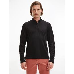 Tommy Hilfiger Herren Langarm-Poloshirt &raquo;1985 REGULAR LS POLO&laquo; schwarz S