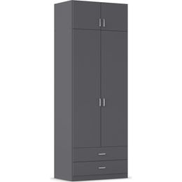 Rauch Kleiderschrank &raquo;Schrank Garderobe W&auml;scheschrank GAMMA in 4 Breiten 91-226 cm&laquo; 3 verschiedene Ausstattungen BASIC/CLASSIC/PREMIUM (inkl. SOFT-
