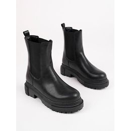 Trendyol Chelsea-Boots in Schwarz - 62% | Gr&ouml;&szlig;e 38 | Stiefeletten