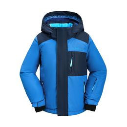 Peek U Ski-/ Snowboardjacke "Cyrus" in Blau - 55% | Gr&ouml;&szlig;e 104 | Kinder-outdoor-jacken
