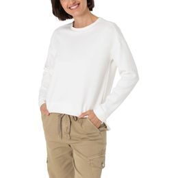 Timezone Sweatshirt in Wei&szlig; - 63% | Gr&ouml;&szlig;e M | Damen-sweatshirts-jacken