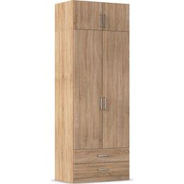 Rauch Kleiderschrank &raquo;Schrank Garderobe W&auml;scheschrank GAMMA in 4 Breiten 91-226 cm&laquo; 3 verschiedene Ausstattungen BASIC/CLASSIC/PREMIUM (inkl. SOFT-