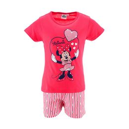 Disney Minnie Mouse Pyjama "Minnie" in Rot - 50% | Gr&ouml;&szlig;e 116 | Kinder-waesche