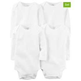 Carter's carter's 4er-Set: Bodys in Wei&szlig; - 39% | Gr&ouml;&szlig;e 68 | Baby-bodys
