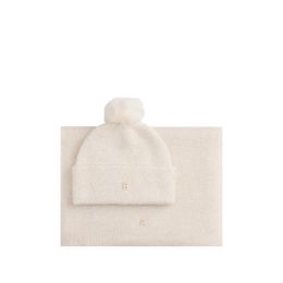 Tommy Hilfiger Damen Beanie &raquo;POM POM LUREX&laquo; in Geschenkbox, Set aus M&uuml;tze und Schal