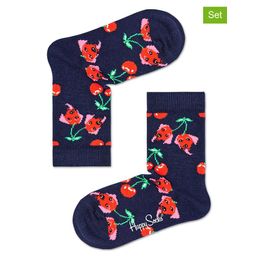 Happy Socks 2er-Set: Socken in Rot - 81% | Gr&ouml;&szlig;e 22-24 | Babysocken-strumpfhosen