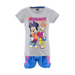 Disney Minnie Mouse 2tlg. Outfit "Minnie" in Grau/ Blau - 58% | Gr&ouml;&szlig;e 98 | Kinder-oberteile