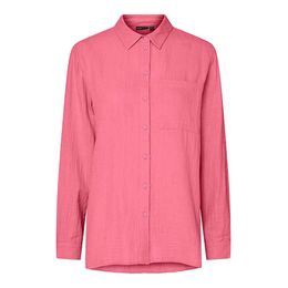 Pieces Bluse "Sastina" in Rosa - 48% | Gr&ouml;&szlig;e M | Damen-blusen