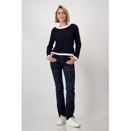 monari Jeans - Straight fit - in Dunkelblau - 73% | Gr&ouml;&szlig;e 36 | Damenjeans