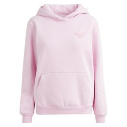 Miss Tee Damen Kapuzensweatshirt &raquo; Heart Signs EMB Ladies Fluffy Hoody&laquo; XXL