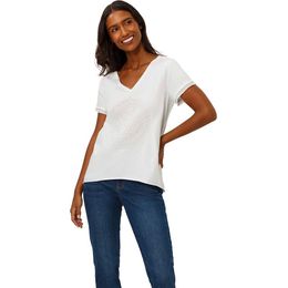 Heine Shirt in Wei&szlig; - 71% | Gr&ouml;&szlig;e 40 | Damen-tops