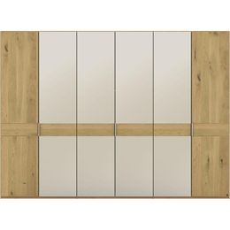 Musterring Kleiderschrank &raquo;Savona, Kleiderschrank, Schrank, Garderobe, teilmassiv Eiche&laquo; mit T&uuml;rd&auml;mpfern, mit Spiegel oder Glas, extra B&ouml;den, MADE IN GERMANY, 