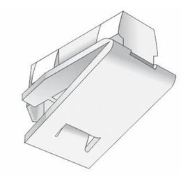 HINNO Feststeller &raquo;hinno-stop HS01&laquo; HINNO Clic-Feststeller transparent Kunststoff