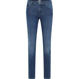 Mustang Damen Mustang Slim-fit-Jeans &raquo;Damen Style Crosby Relaxed Slim&laquo; blau 42, L&auml;nge 32