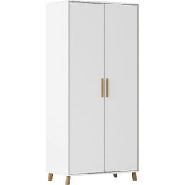Rauch Dreht&uuml;renschrank &raquo;Kleiderschrank Schrank Garderobe SHINJO Breiten 93/140/187 cm&laquo; in 3 verschiedenen Ausstattungen BASIC/CLASSIC/PREMIUM, Griffe 