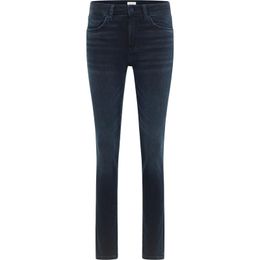 Mustang Damen Mustang Slim-fit-Jeans &raquo;Damen Style Shelby Slim&laquo; blau 33, L&auml;nge 34