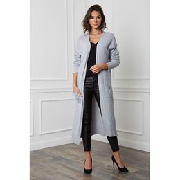 Jos&eacute;fine Cardigan "Balle" in Hellgrau - 77% | Gr&ouml;&szlig;e L | Damen-pullover-cardigans