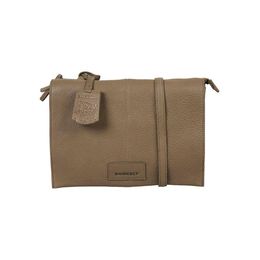 Burkely Leder-Umh&auml;ngetasche "Soft Skylar" in Taupe - (B)23 x (H)17 x (T)4 cm - 56% | Damen-taschen