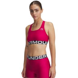 Under Armour Sport-BH in Fuchsia - 30% | Gr&ouml;&szlig;e L | Damen-sportunterwaesche