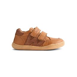 Wheat Leder-Sneakers "Barres" in Hellbraun - 55% | Gr&ouml;&szlig;e 33 | Kindersneakers