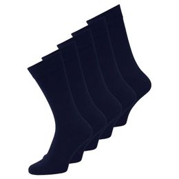 Jack & Jones Jack & Jones Herren Basicsocken &raquo;JACJENS SOCK 5 PACK NOOS&laquo; Packung, 5 Paar tlg. blau Einheitsgr&ouml;&szlig;e