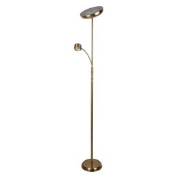N&auml;ve n&auml;ve LED-Standleuchte "Romis" in Gold - (H)180 cm - 47% | Stehleuchten