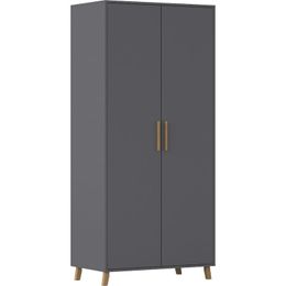 Rauch Dreht&uuml;renschrank &raquo;Kleiderschrank Schrank Garderobe SHINJO Breiten 93/140/187 cm&laquo; in 3 verschiedenen Ausstattungen BASIC/CLASSIC/PREMIUM, Griffe 