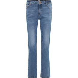 Mustang Damen Mustang Straight-Jeans &raquo;Damen Style Crosby Relaxed Straight&laquo; blau 30, L&auml;nge 34