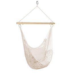 Inkazen H&auml;ngesessel in Creme - (B)55 x (H)100 cm - 50% | Garten-moebel