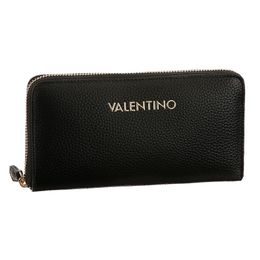 Valentino Handbags Valentino Bags Damen VALENTINO BAGS Geldb&ouml;rse &raquo;BRIXTON&laquo; Damen, Geldbeutel, Portemonnaie mit umlaufendem Rei&szlig;verschluss schwarz