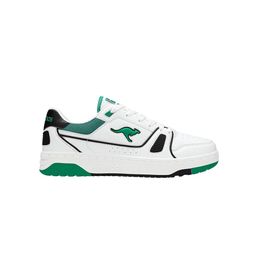 Kangaroos Sneakers "K-Draft Center" in Wei&szlig;/ Gr&uuml;n/ Schwarz - 37% | Gr&ouml;&szlig;e 42 | Herrensneakers
