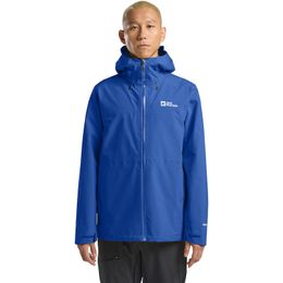 Jack Wolfskin Herren Funktionsjacke &raquo;HIGHEST PEAK 3L JKT M&laquo; mit Kapuze blau XXL (58)