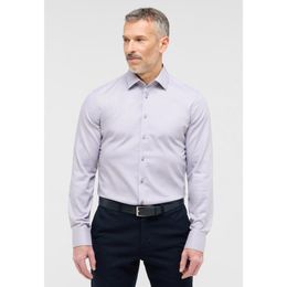 Eterna Herren Langarmhemd &raquo;SLIM FIT&laquo; NON IRON (b&uuml;gelfrei) silber 38, Normalgr&ouml;&szlig;en