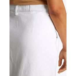 Tommy Hilfiger Damen Jeansrock &raquo;DNM KNEE STRAIGHT SKIRT RW WHITE&laquo; mit Schlitz wei&szlig; 32