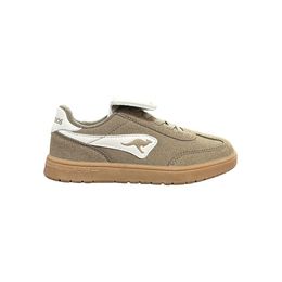 Kangaroos Sneakers "K-CA Bam Flap SD" in Hellbraun/ Wei&szlig; - 34% | Gr&ouml;&szlig;e 39 | Kindersneakers