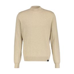 Lerros Herren Lerros Rollkragenpullover mit Logo Stickerei beige XXL