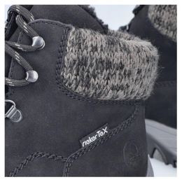 Rieker Damen Winterboots Schn&uuml;rboots, Stiefelette mit TEX-Membran und Warmfutter 38