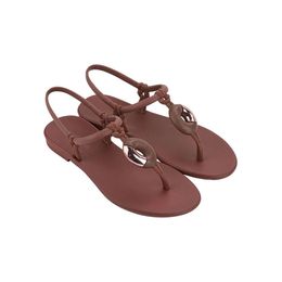Grendha Zehensandalen "Cacau Celebre" in Hellbraun - 51% | Gr&ouml;&szlig;e 40 | Damen-sandalen