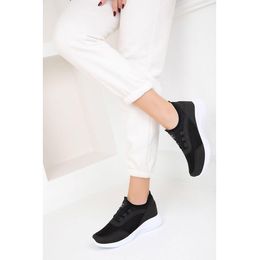 Trendyol Sneakers in Schwarz - 61% | Gr&ouml;&szlig;e 36 | Damen-sneakers