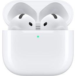 Apple wireless In-Ear-Kopfh&ouml;rer &raquo;AirPods 4&laquo; Bluetooth integrierte Steuerung f&uuml;r Anrufe und Musik kompatibel mit Siri wei&szlig;