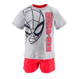 Spiderman 2tlg. Outfit "Spiderman" in Grau/ Rot - 64% | Gr&ouml;&szlig;e 116 | Kinder-oberteile