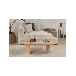 Evila Couchtisch in Hellbraun - (B)130 cm - (H)40 cm - (T)65 cm - 73% | Tische