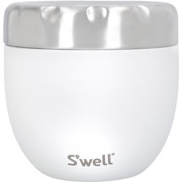 S'well Thermosch&uuml;ssel &raquo;S&rsquo;well Pink Topaz Eats 2-in-1 Food Bowl&laquo; 2 Stk. aus Edelstahl Therma- -Technologie mit dreischichtiger Au&szlig;enschale wei&szlig; Edelstahl
