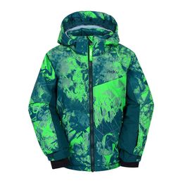 Peek U Ski-/ Snowboardjacke "Ewen" in Gr&uuml;n - 62% | Gr&ouml;&szlig;e 92 | Kinder-outdoor-jacken