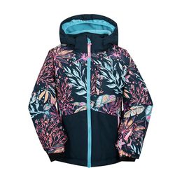 Peek U Ski-/ Snowboardjacke "Seren" in Hellblau/ Orange/ Dunkelblau - 61% | Gr&ouml;&szlig;e 98 | Kinder-outdoor-jacken