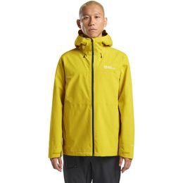 Jack Wolfskin Herren Funktionsjacke &raquo;HIGHEST PEAK 3L JKT M&laquo; mit Kapuze gr&uuml;n M (50)