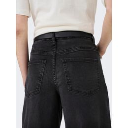Jacqueline de Yong Jdy Damen JDY High-waist-Jeans &raquo;JDYFELINA-FINA HW WIDE BLK JEANSDNM NOOS&laquo; schwarz S (36), L&auml;nge 30