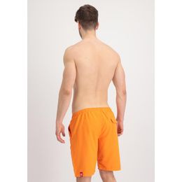 Alpha Industries Herren Shorts &raquo;Side Print Board Short&laquo; orange S, Normalgr&ouml;&szlig;en